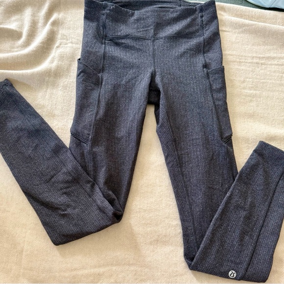 lululemon athletica | Pants & Jumpsuits | Euc Lululemon Chevron Rare ...